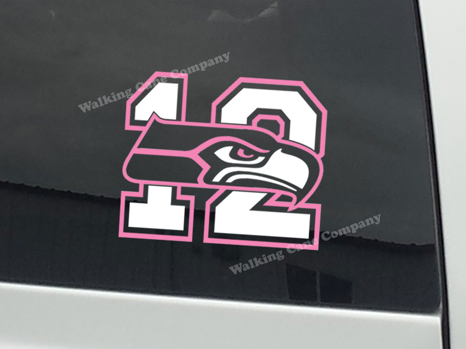 Seattle Seahawks 12th Man or Woman Decal Sticker Plus Free Bonus ...