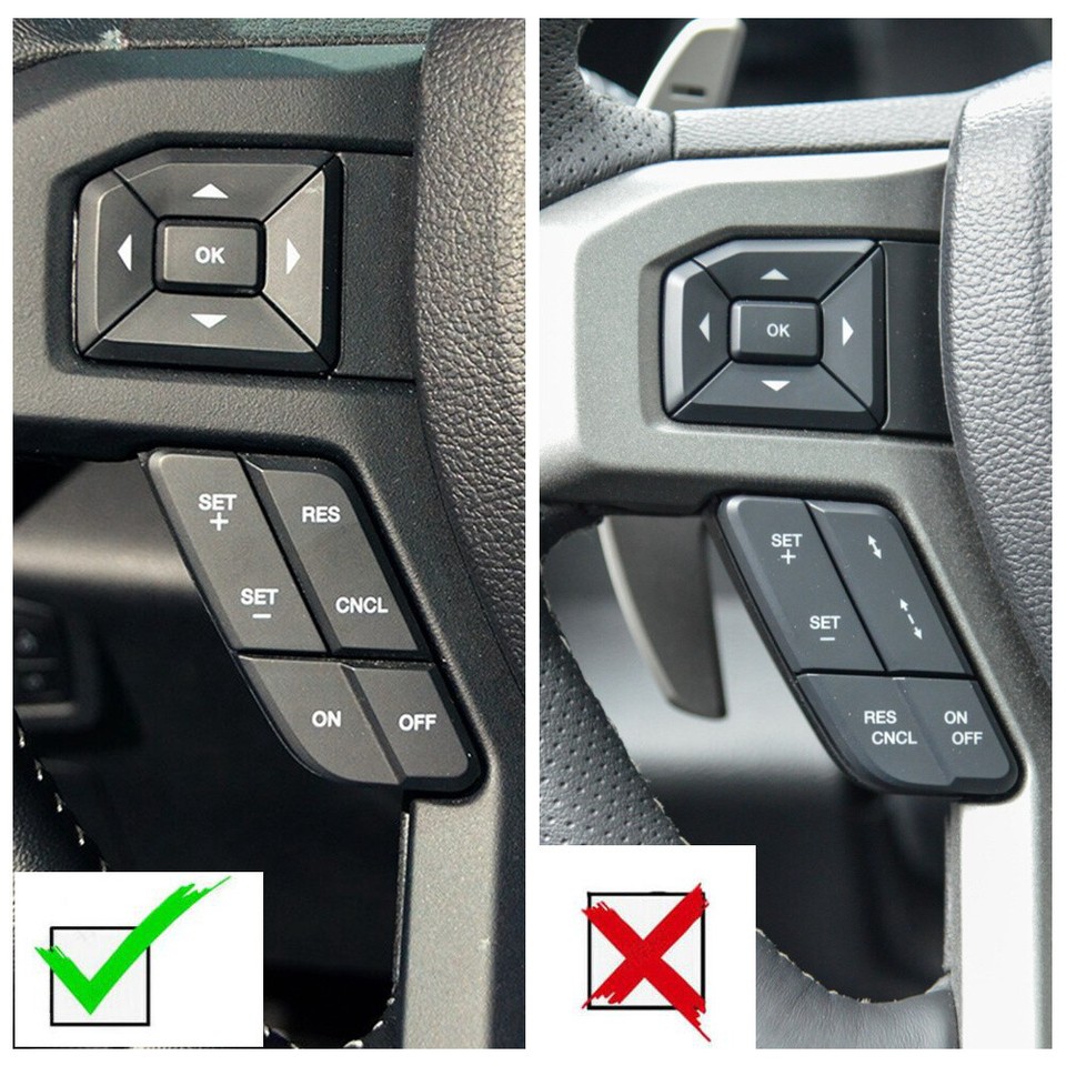 For Ford F150 F350 2015-2020 Steering Wheel LEFT Cruise Control Switch ...