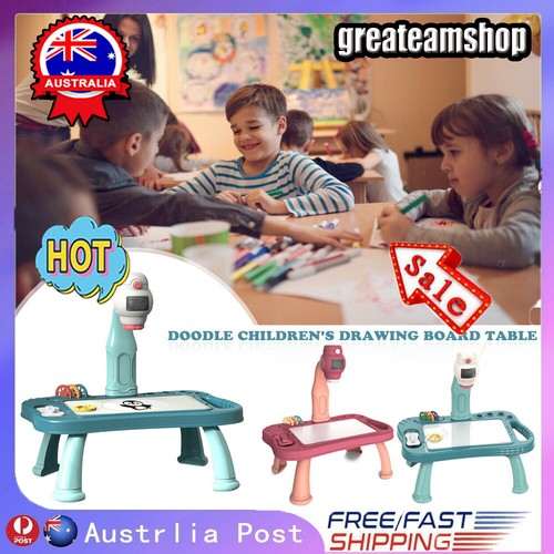Kids Drawing Projector Table Set Smart Projection Painting Board ...