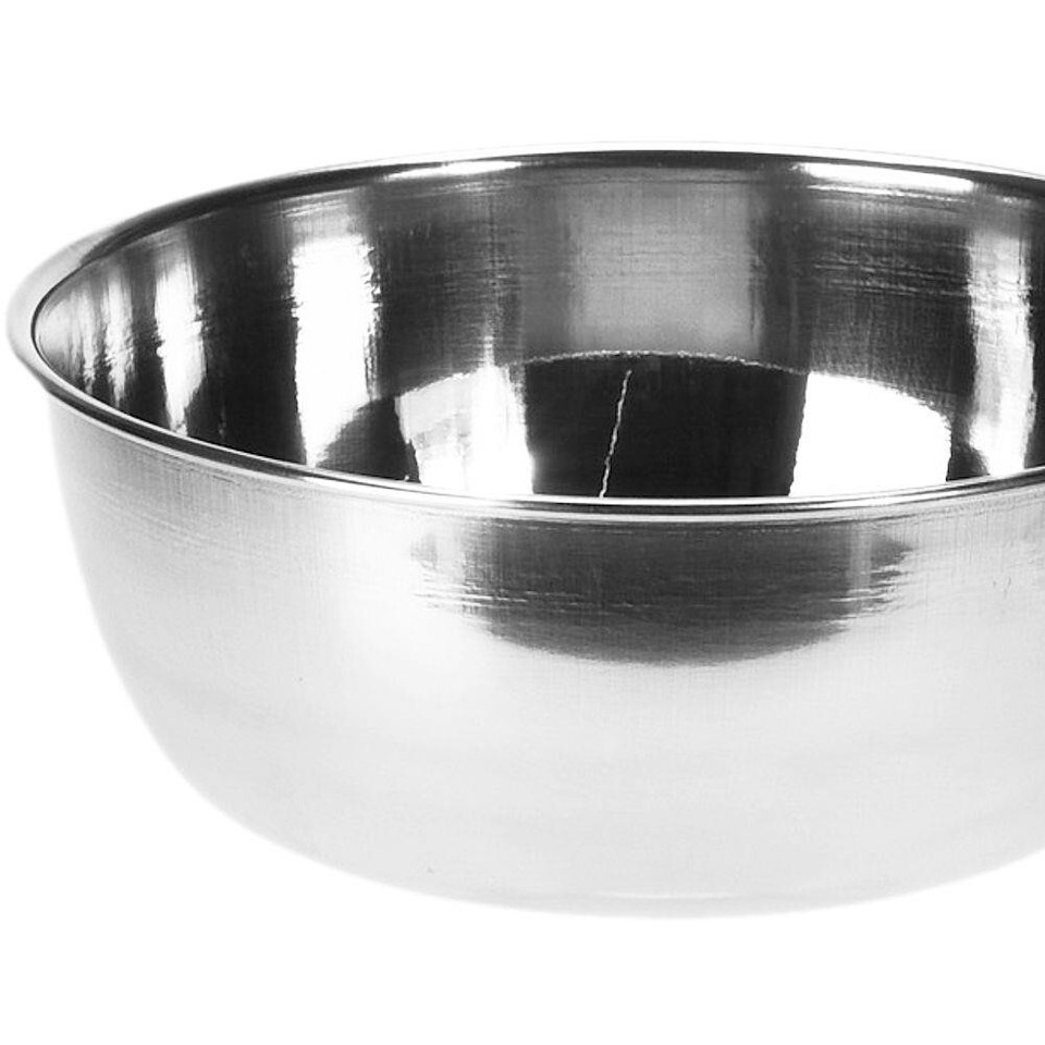 Stainless Steel Bowl Set 4 Bowls 11cm Diameter 4cm Deep Durable Silver ...