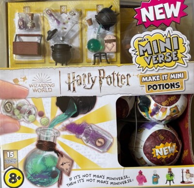 Miniverse Make It Mini POTIONS Harry Potter Ball MGA 15 Pack Display ...