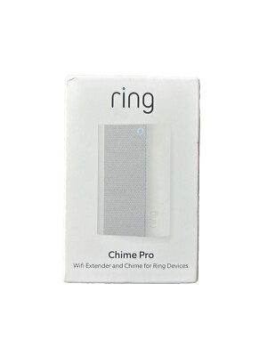 Ring Chime Pro Wi-Fi Extender for Smart Doorbell - White 842861110302| eBay