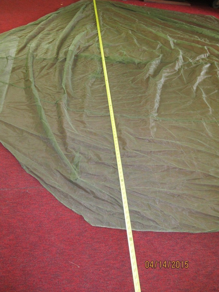 NEW MILITARY MOSQUITO BAR INSECT NET NETTING COT COVER GREEN TENT US ...