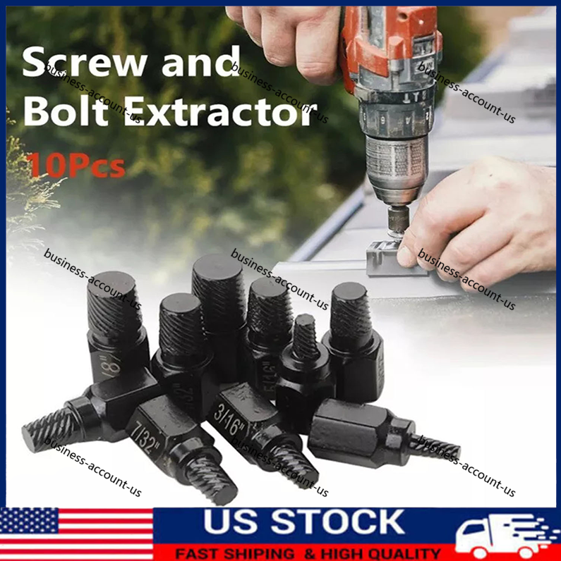 10PC Broken Head Bolt Screw Cap,Extractor Screw Hexagon Socket Bolt ...