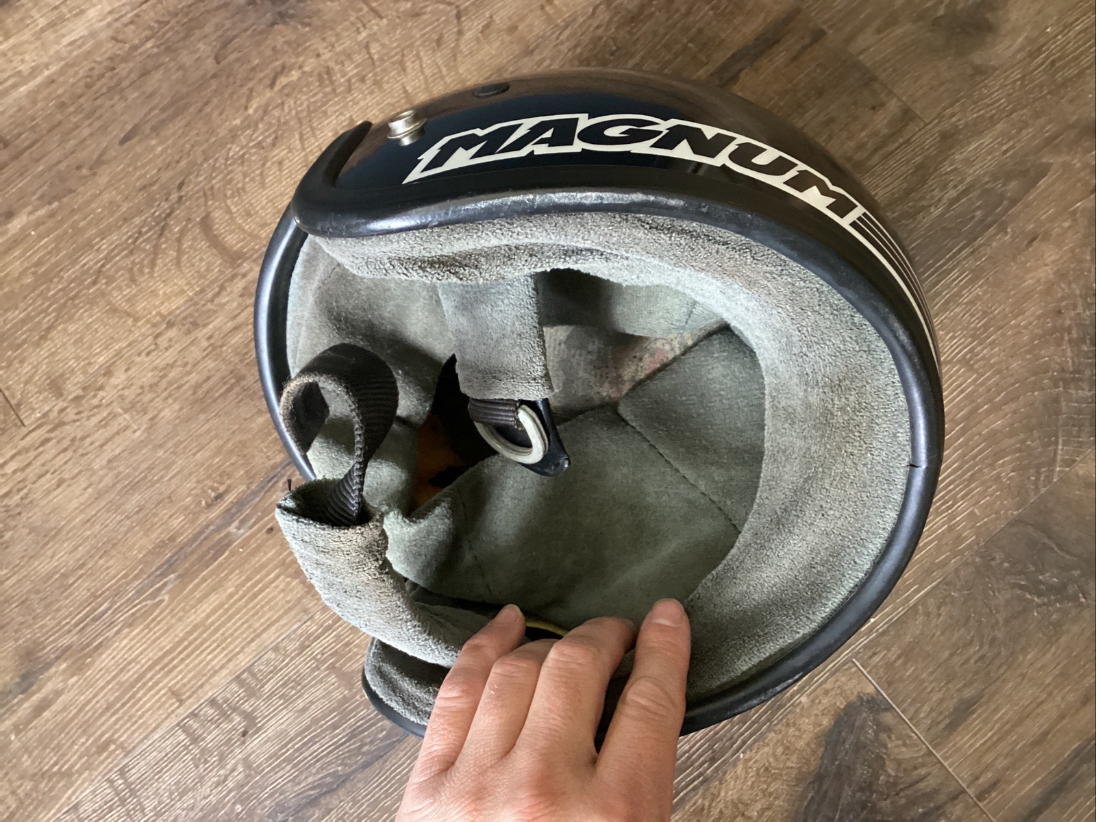 Vintage 1985 Bell Magnum LTD Helmet w/ Box & Papers Dirt Bike ...