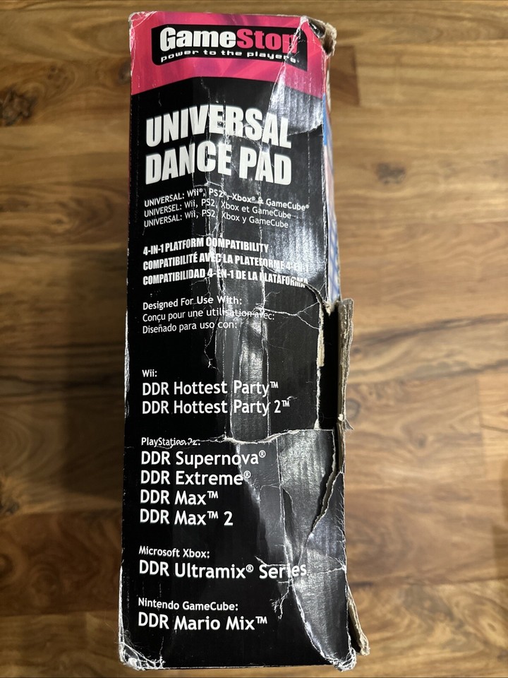 GameStop Lets Dance DDR Dance Dance Revolution Pad Mat, , PS2, GameCube ...