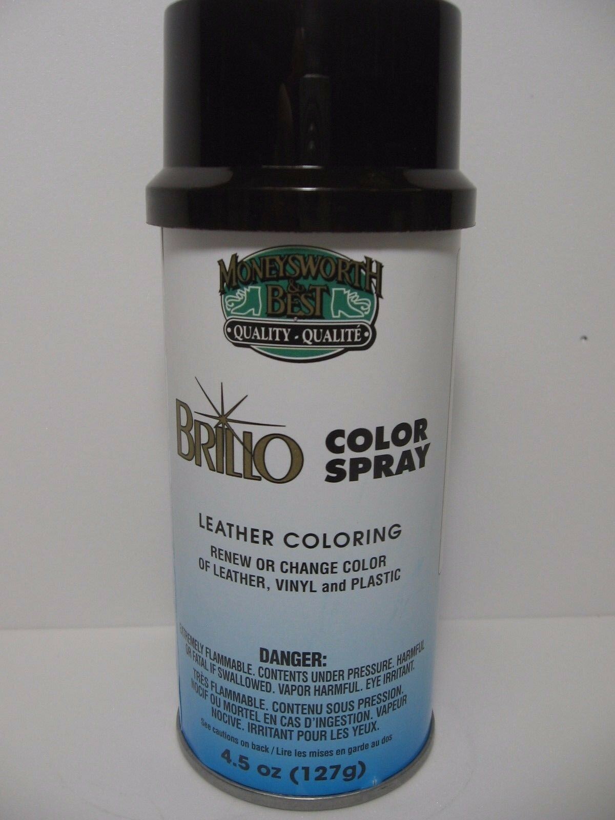 M&B BRILLO Shoe Color Spray Leather Paint Leather & Vinyl Coloring - 4. ...