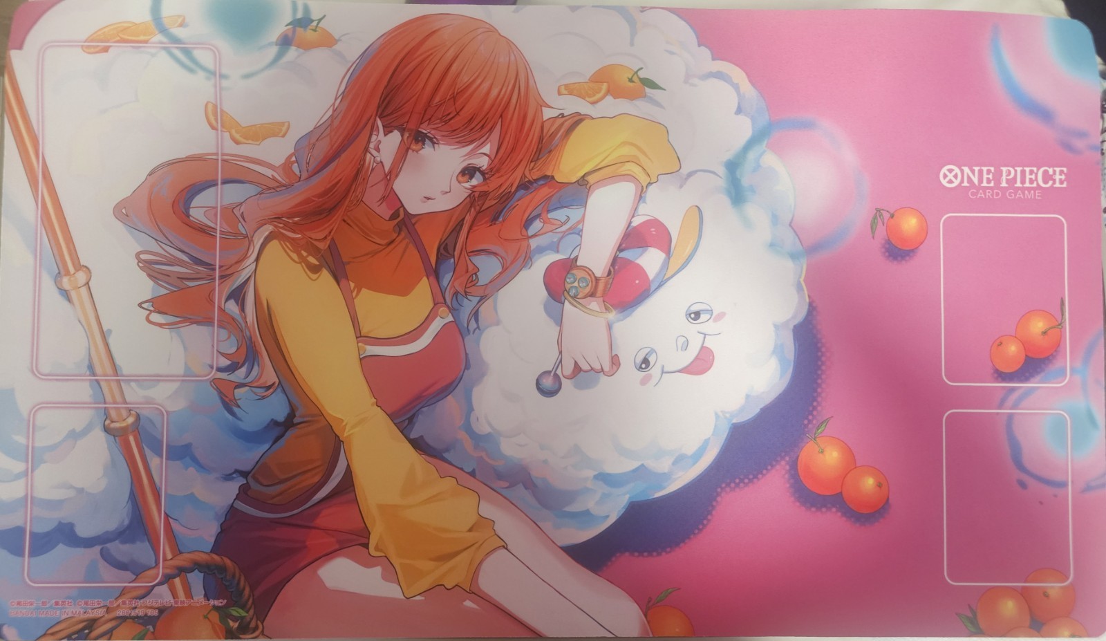 One Piece Nami Zeus Playmat Only Bandai Card Fest 24-25 | eBay