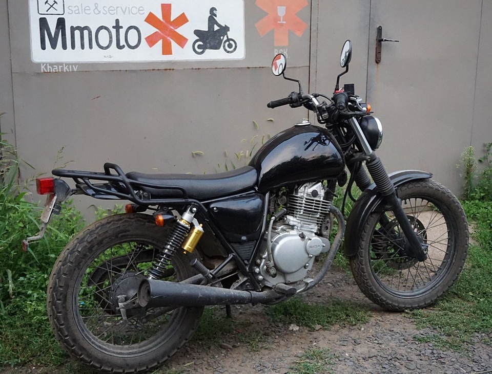 Suzuki TU250 GB Grasstracker + Big boy 2000-2010 Motorcycle Luggage ...