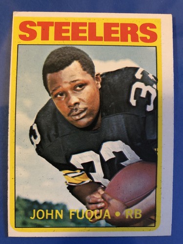 1972 Topps Football #77 John Fuqua Pittsburgh Steelers | eBay