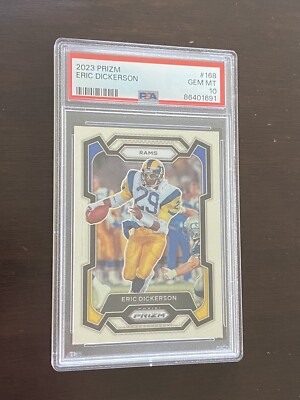 2023 Prizm Eric Dickerson Psa 10 Pop 1 | eBay