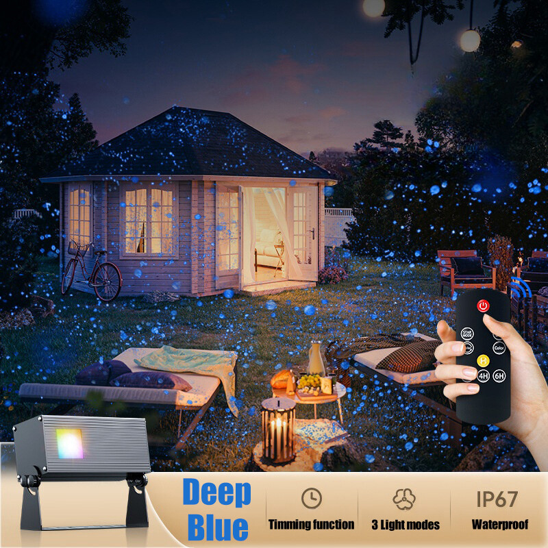 10W-30W Dynamic Firefly Laser Projection Light IP67 Mulit-color GOBO ...