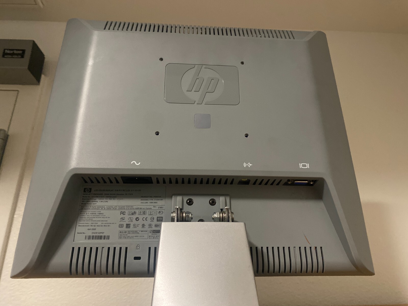 HP VS17 LCD Monitor for sale online | eBay