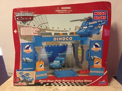 Disney Pixar Cars MEGA BLOKS Dinoco Stage NIB | eBay