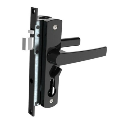 Rolltrak Spares HINGED SECURITY SCREEN DOOR LOCK-8922BLK Keyless BLACK ...