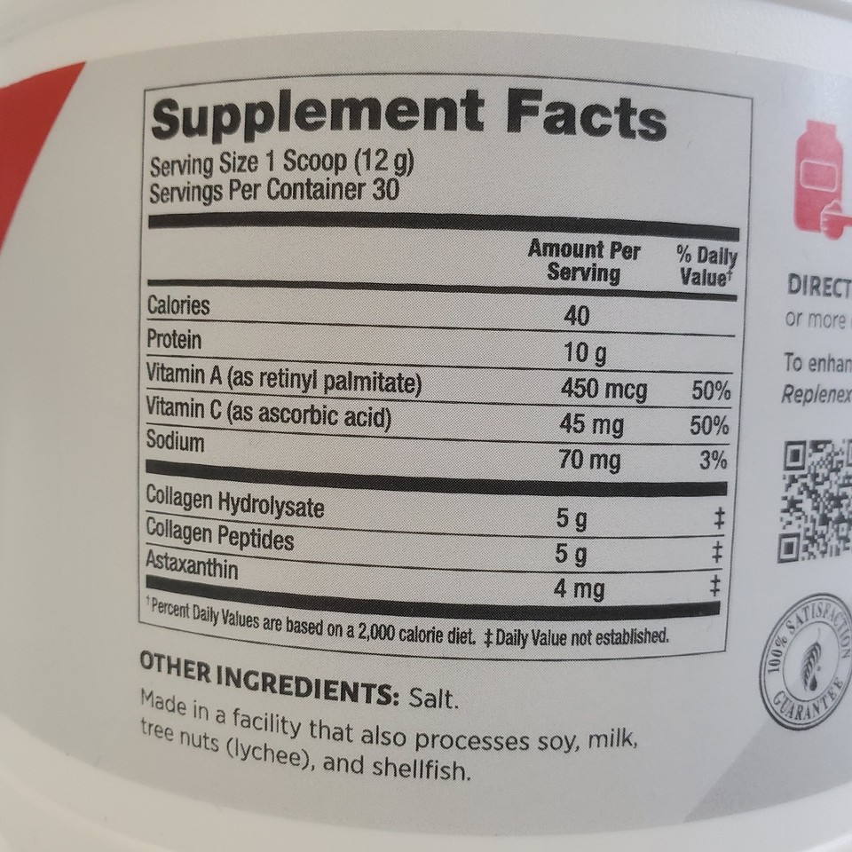 Melaleuca Vitality for Life Collagen Boost Powder Joint Support 12.7oz ...