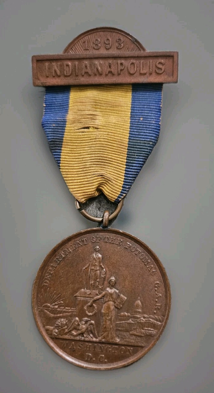 DEPT. ARMY OF THE POTOMAC GAR - 1893 INDIANAPOLIS INDIANA | eBay