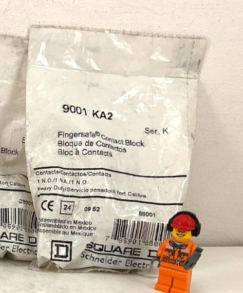 9001-KA2 Square D *NOS* Contact Block 88001 Ser K. Green (LOT OF 5) | eBay