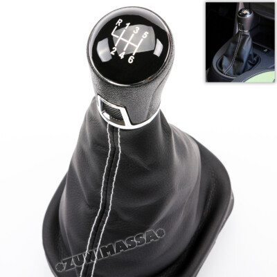 for VW TOURAN 1 CADDY 3 GEAR SHIFT STICK KNOB 6 SPEED HANDLE SHIFTER ...