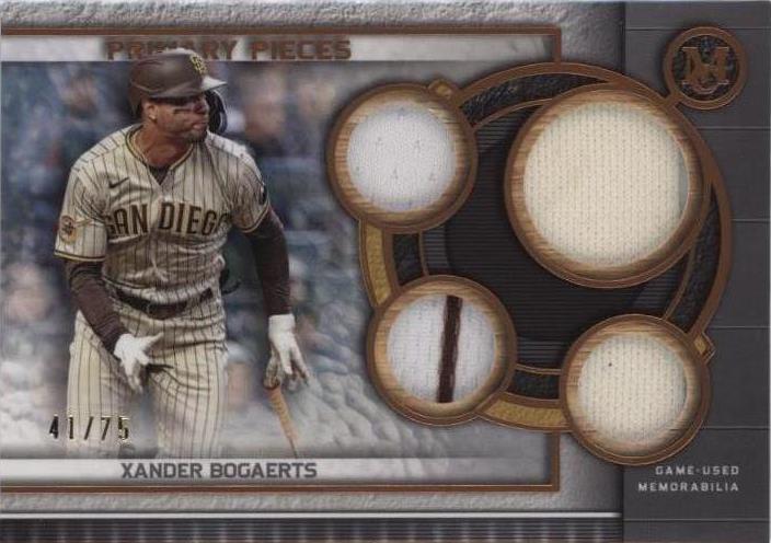2023 Topps Museum Collection - Single-Player Primary Pieces Quad Relics ...