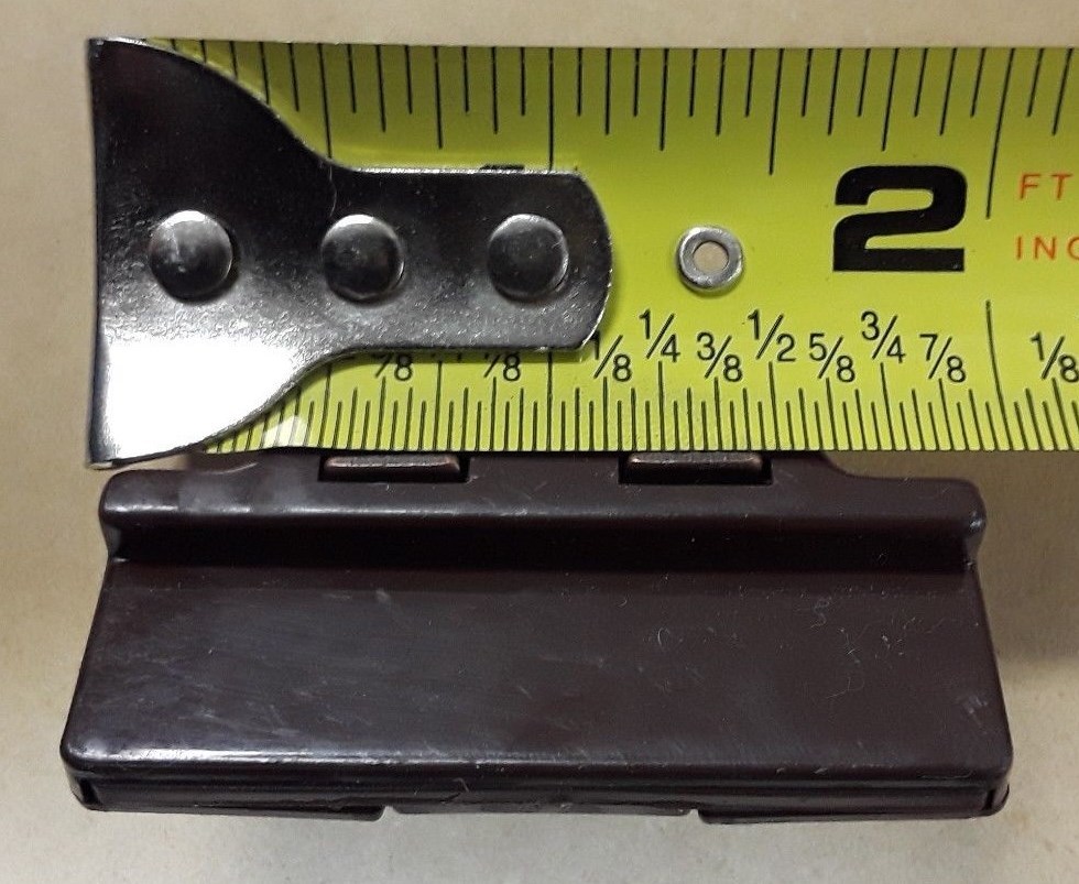 100 Brown Shutter Door Magnets Catch Cabinet Latches Magnetic Furniture ...