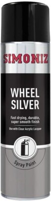 Simoniz Wheel Silver Spray Paint Automotive Alloy Rim Smooth Finish ...