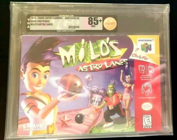 Milo's Astro Lanes Nintendo 64 N64 Video Game Cart for sale online | eBay