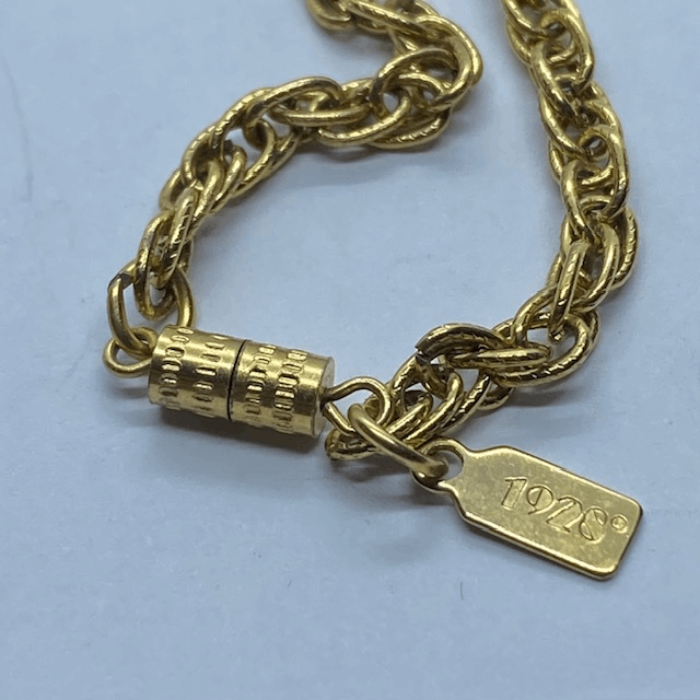 Vintage 1928 Collection 28" Gold Tone 4mm Long Chain Necklace | eBay