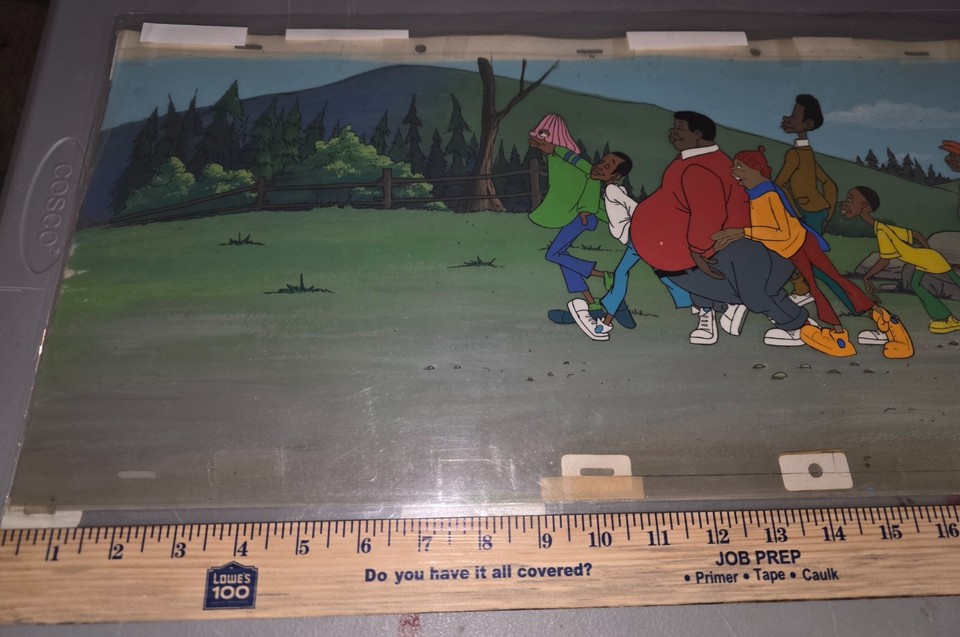 Fat Albert & the Cosby Kids Original Prod Pan Cel & Original Prod Pan ...
