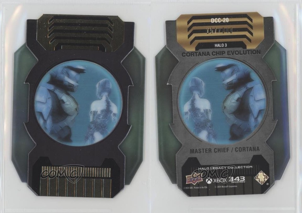 2024 Halo Legacy Collection Chip Evolution H3 157/349 Master Chief ...