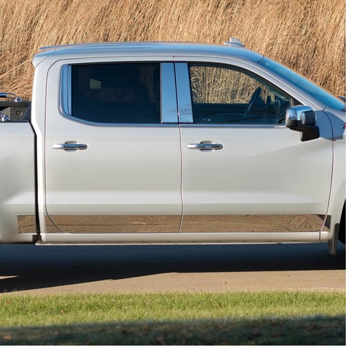 Putco 9751207 Stainless Steel Rocker Panels for 07-13 Silverado Crew ...