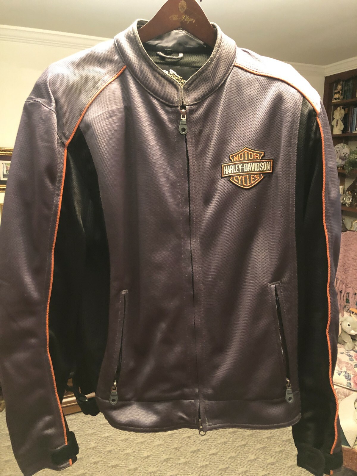 Harley-Davidson Mesh Motorcycle Riding Jacket Black B… - Gem