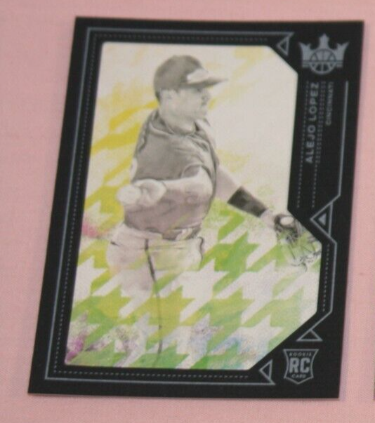 ALEJO LOPEZ RC 2022 DIAMOND KINGS BLUE FRAME #166 CINCINNATI REDS | eBay