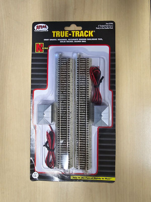 N Scale Atlas True Track 2406 Code 65 6" Terminal Track w/Equipment ...