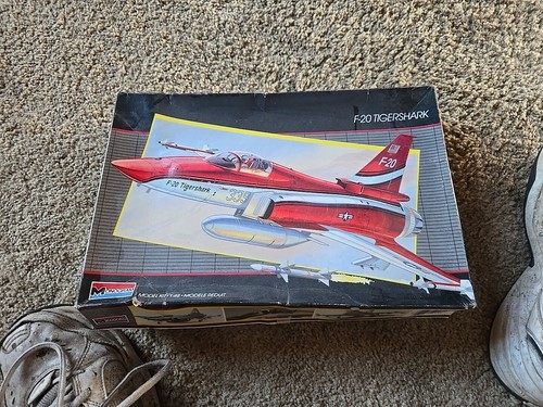 Monogram 1/48 F-20 TIGERSHARK Plastic Model Kit 5445 1986 76513054458 ...