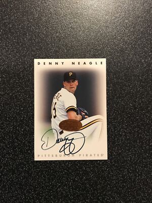 Denny Neagle 1996 Leaf Signature Series Autograph Auto Pirates | eBay