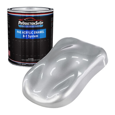 ProductionShop 1 Quart High Gloss Bright Silver Acrylic Enamel Auto ...