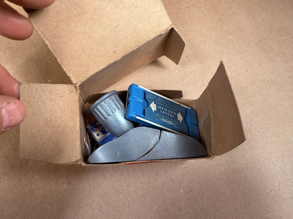 Vintage Wilkro Wil-Kro Razor Planer Pat. 1942 Craft Master Tool in Box ...