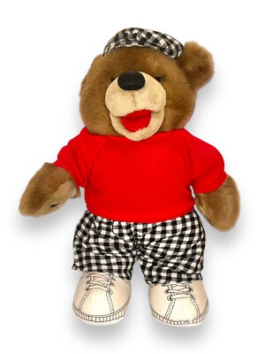Ganz Toys Brown New Polyester Fibber Suzy's Zoo Hugo Bear Plush Stuffed ...