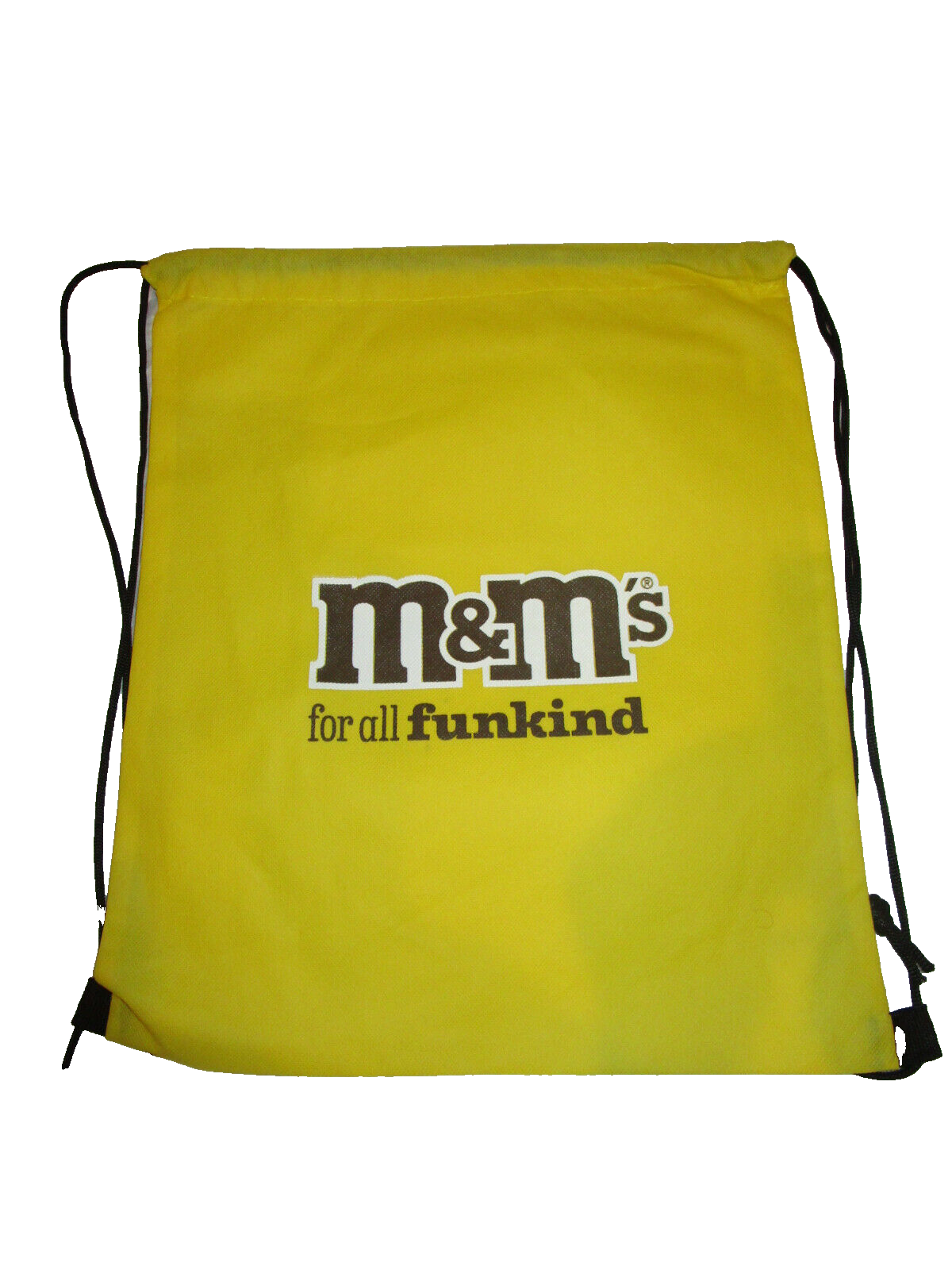 M&Ms For All Funkind Yellow Drawstring Backpack *new* | eBay