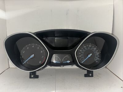 12 2012 Ford Focus Instrument Cluster Speedometer OEM | eBay