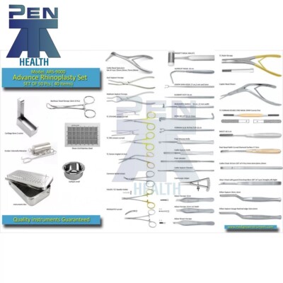 Advance Rhinoplasty Instruments Set, Of 50 PCs Premium Quality | eBay
