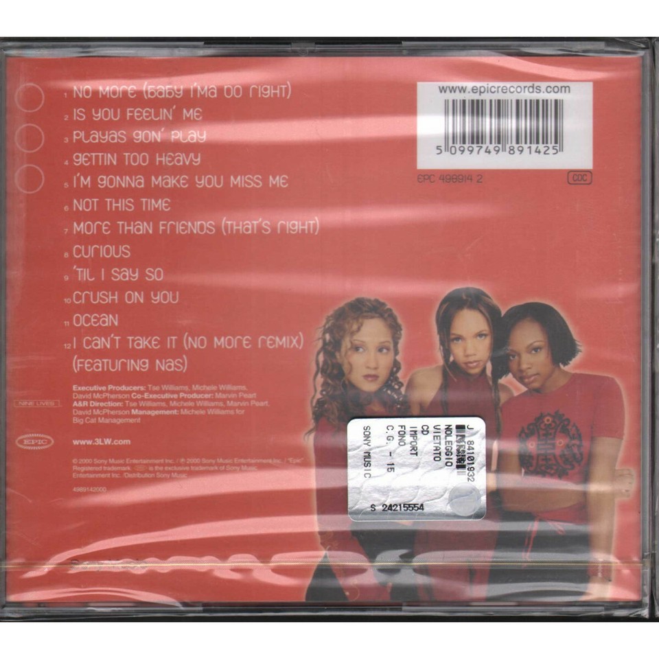 3lw Cd 3lw Omonimo Same Epos ‎ Epc 498914 2 Versiegelt Ebay