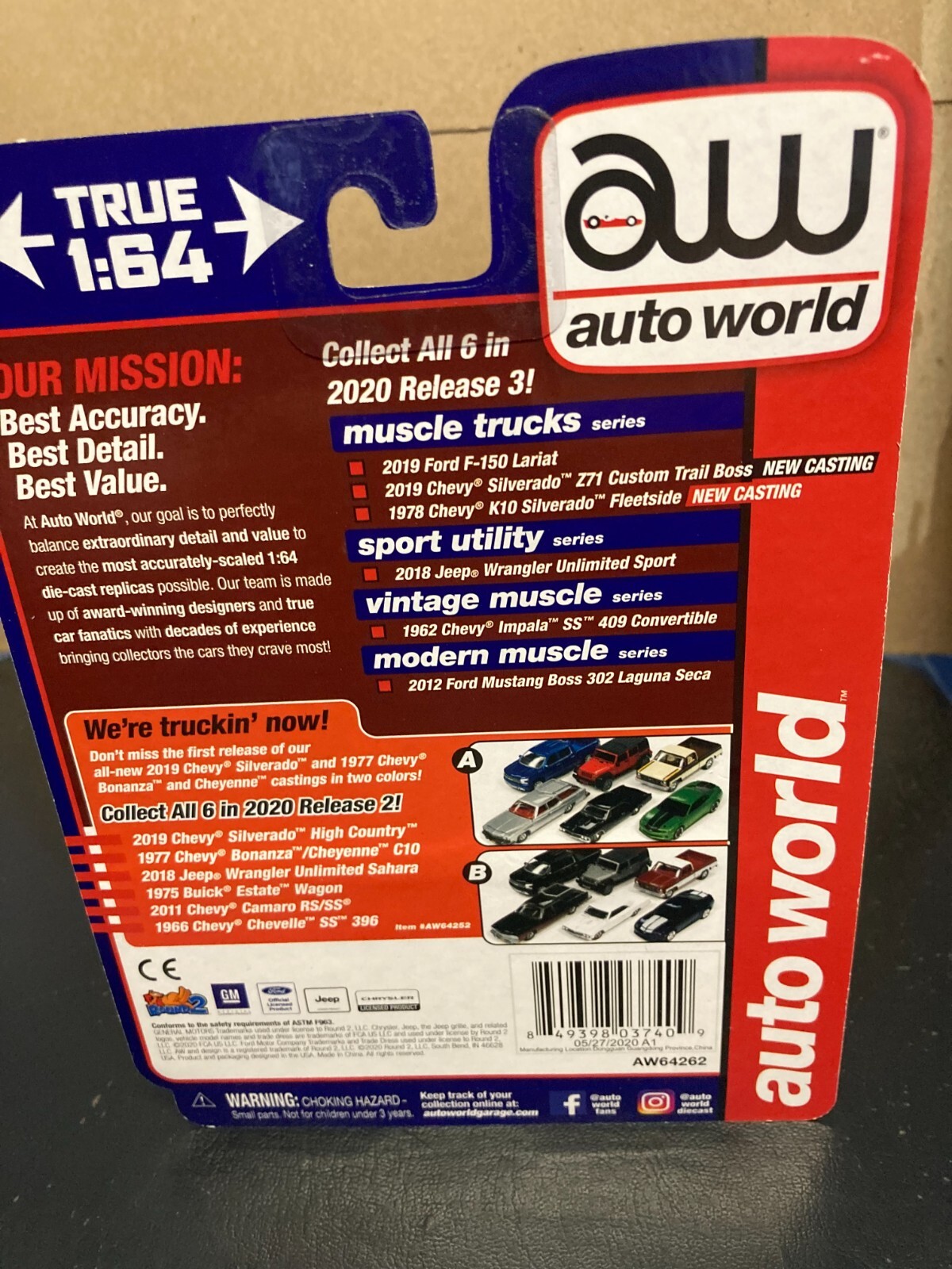 2020 M2 Auto World Ultra Red Chase 2019 Ford F-150 Lariat for sale ...