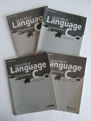 Abeka Language C Teacher Quiz and Test Key Third Edition | eBay