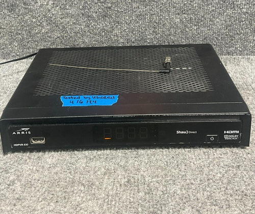 Arris Satellite Receiver DSR630 HDPVR 630 Shaw Direct HDMI Dolby ...