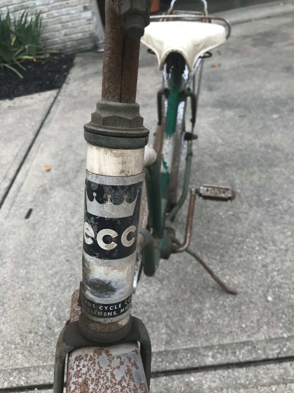 Evans Cycle Company (ECC) Antique Women's Interceptor 600 Bicycle ...