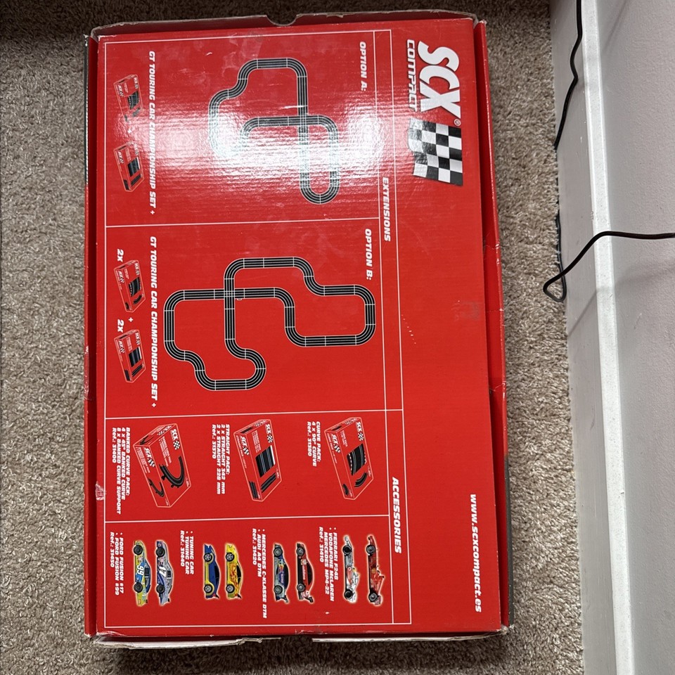 SCX Compact 1:43 GT Touring Car Championship 2 Slot Car Set Audi | eBay