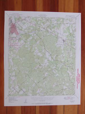 Zephyr Texas 1950 Original Vintage USGS Topo Map | eBay