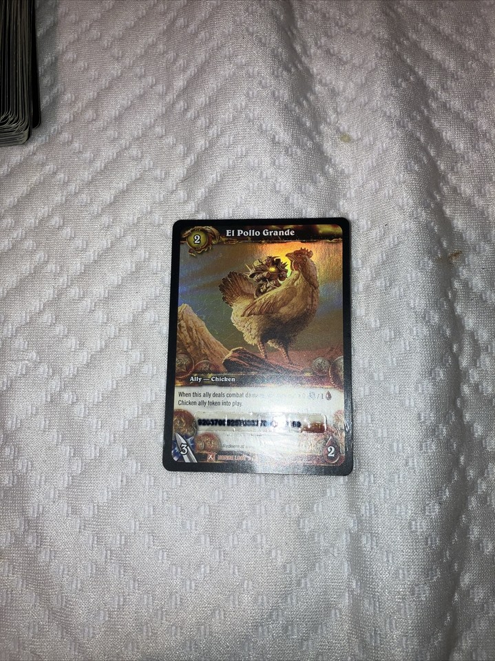 El Pollo Grande World Of Warcraft Card | eBay